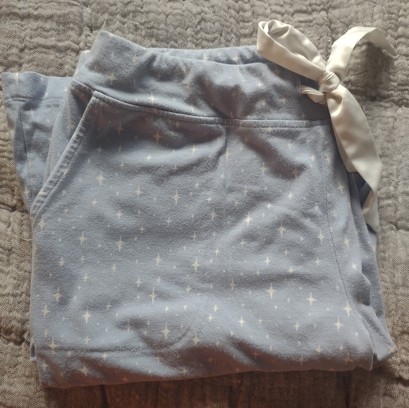 Soma | Intimates & Sleepwear | Soma Light Blue Wide Leg Pj Bottoms ...